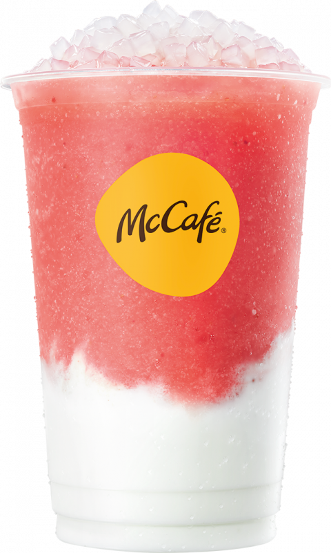 麥當勞優惠｜McCafé新品！聯乘教主Anson Lo推草莓冰雪乳酪＋戶戶送撈撈杯墊 | 飲食 | 新假期